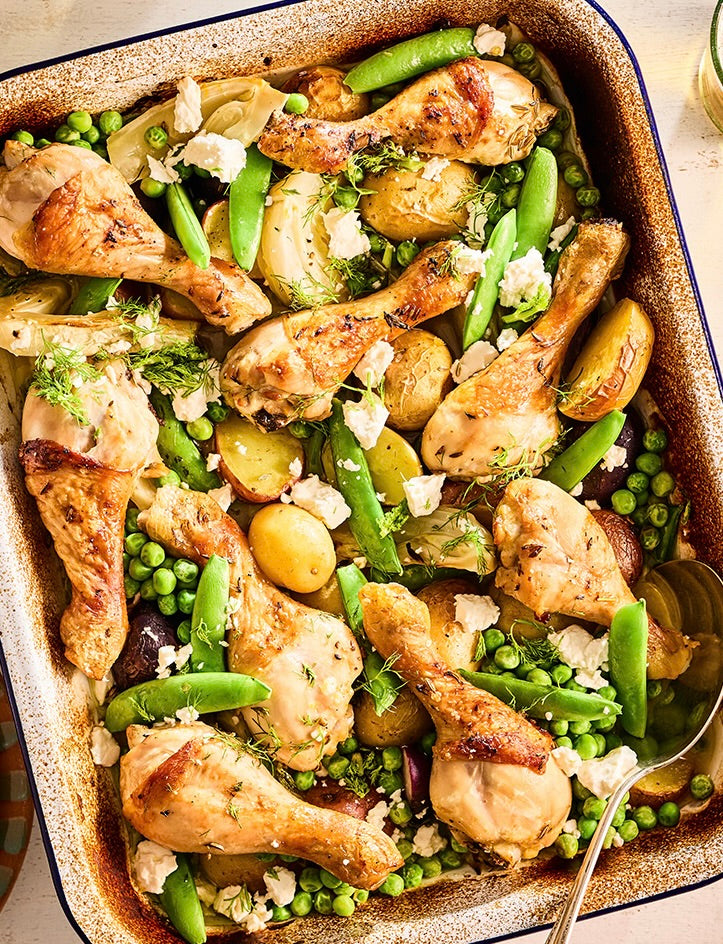 Lemony Chicken, Fennel and Pea Bake – Julie Gilbert Co In Good Taste ...